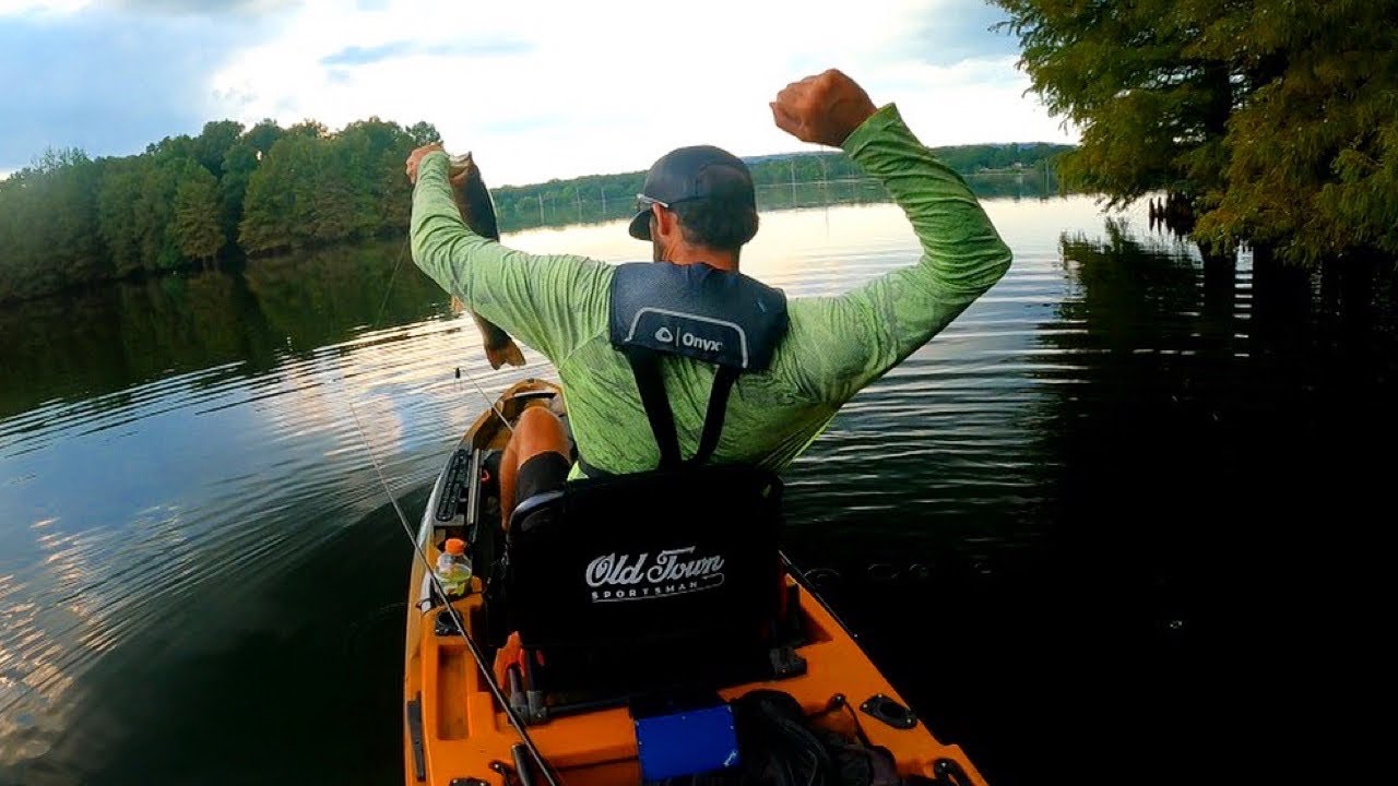 Biggest kayak tournament fish decides the outcome