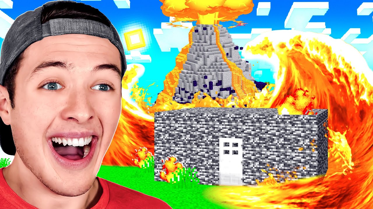 How players survive with natural disaster hacks in Minecraft