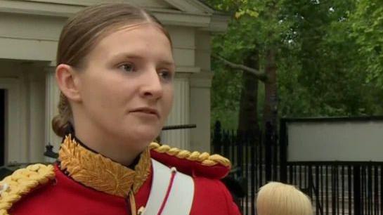 First female officer of senior regiment dies in crash