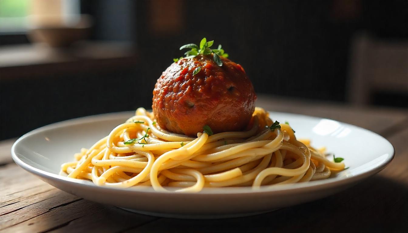 Making a Giant Meatball for the Ultimate Spaghetti Challenge!