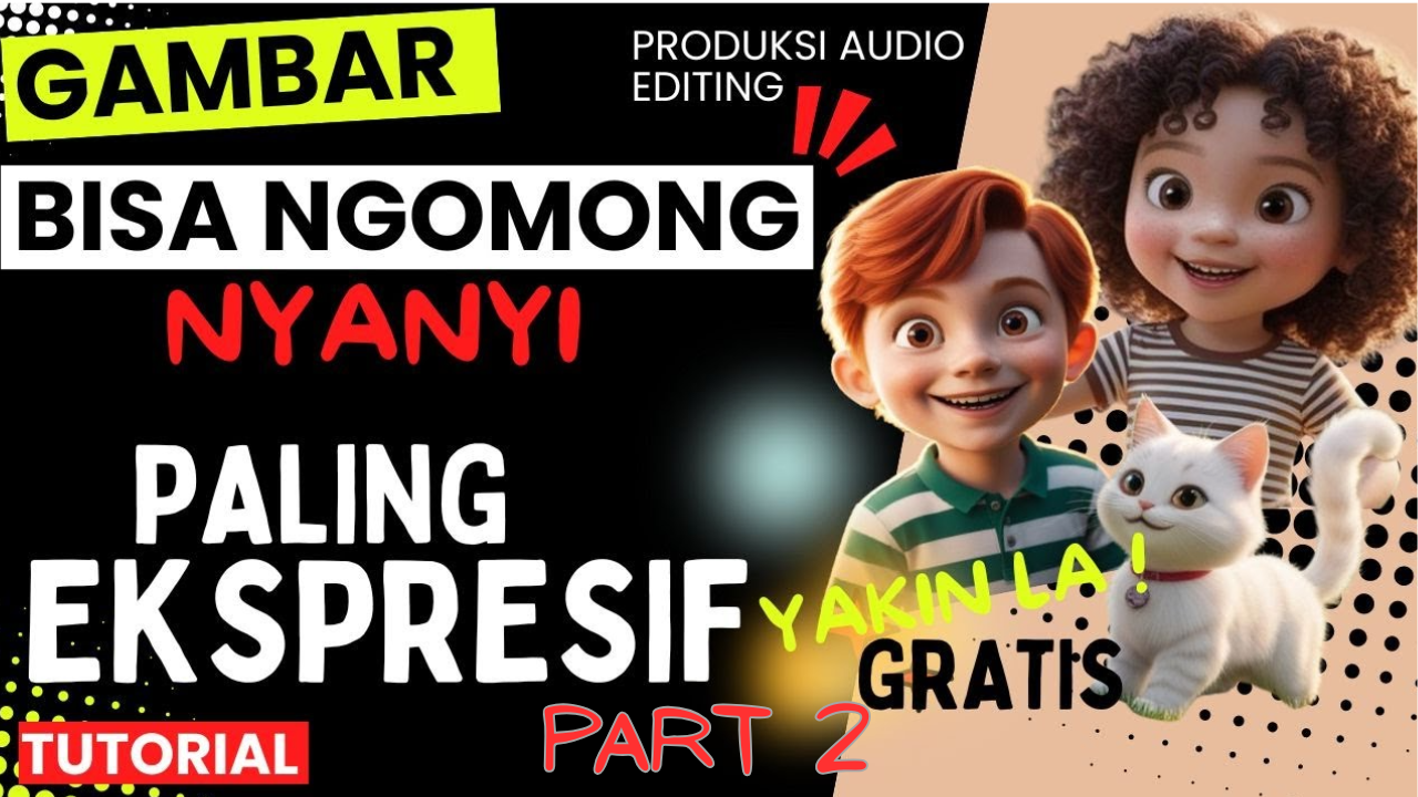 Cara Membuat Gambar Bicara Ekspresif AI Lipsync Super Keren Produksi ...