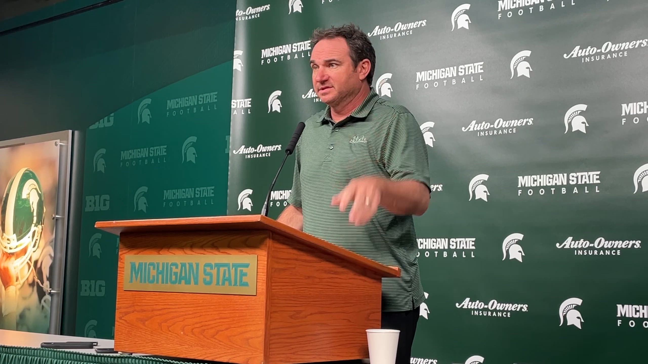 MSU Safeties Coach James Adams Talks 'Weathering the Storm'