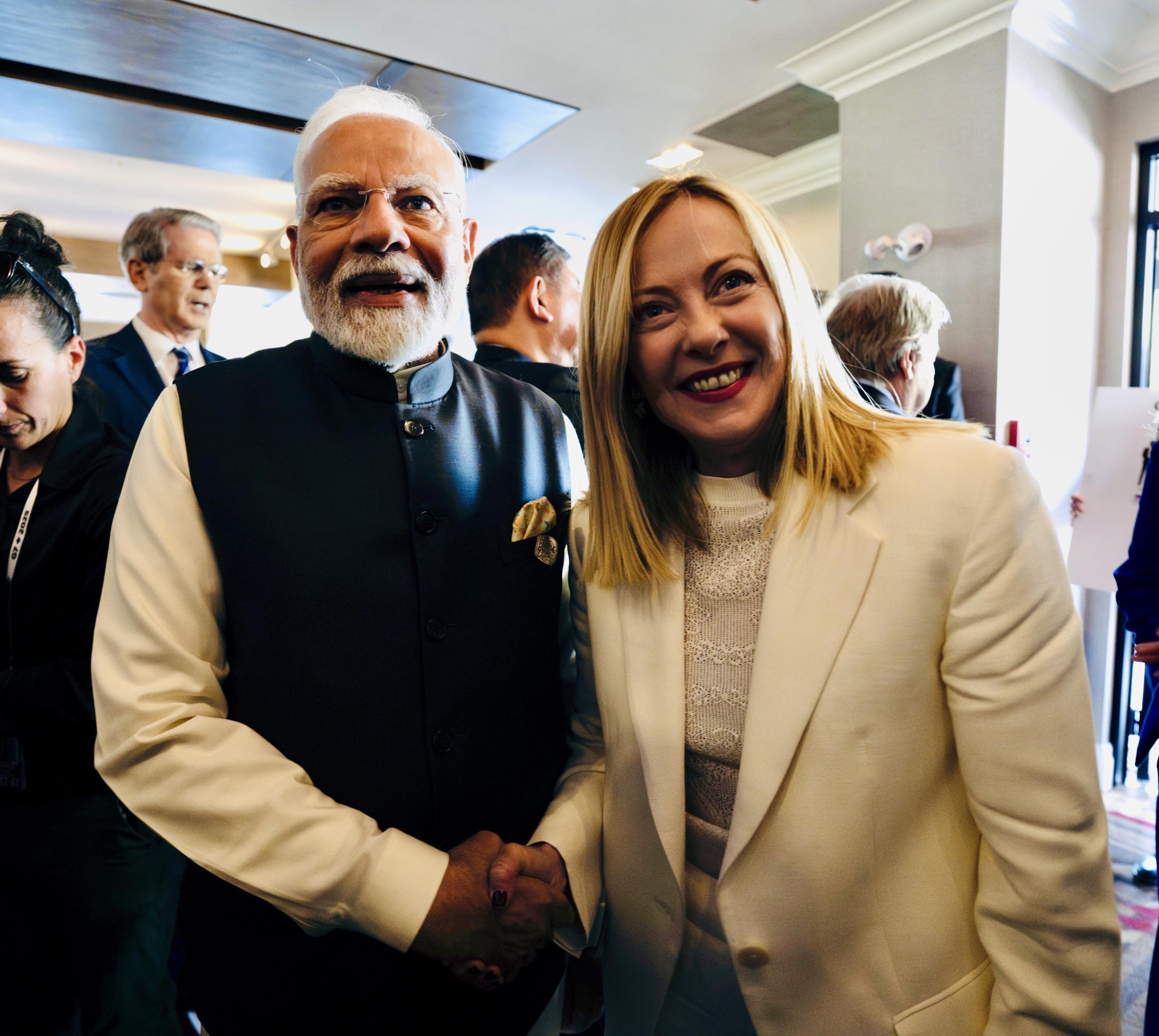 Meloni speaks to India's Modi, discusses Ukraine