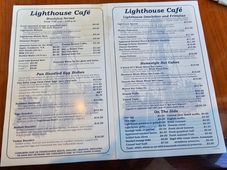 Lighthouse Cafe Sanibel Island: Go-to spot for breakfast and lunch