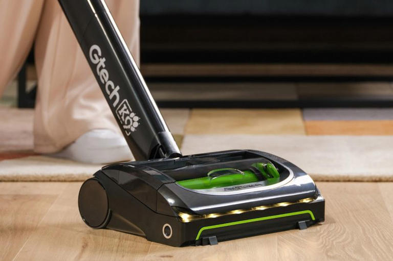 Gtech's 'ultra-light' cordless vacuum with £90 off picks up dog hair ...
