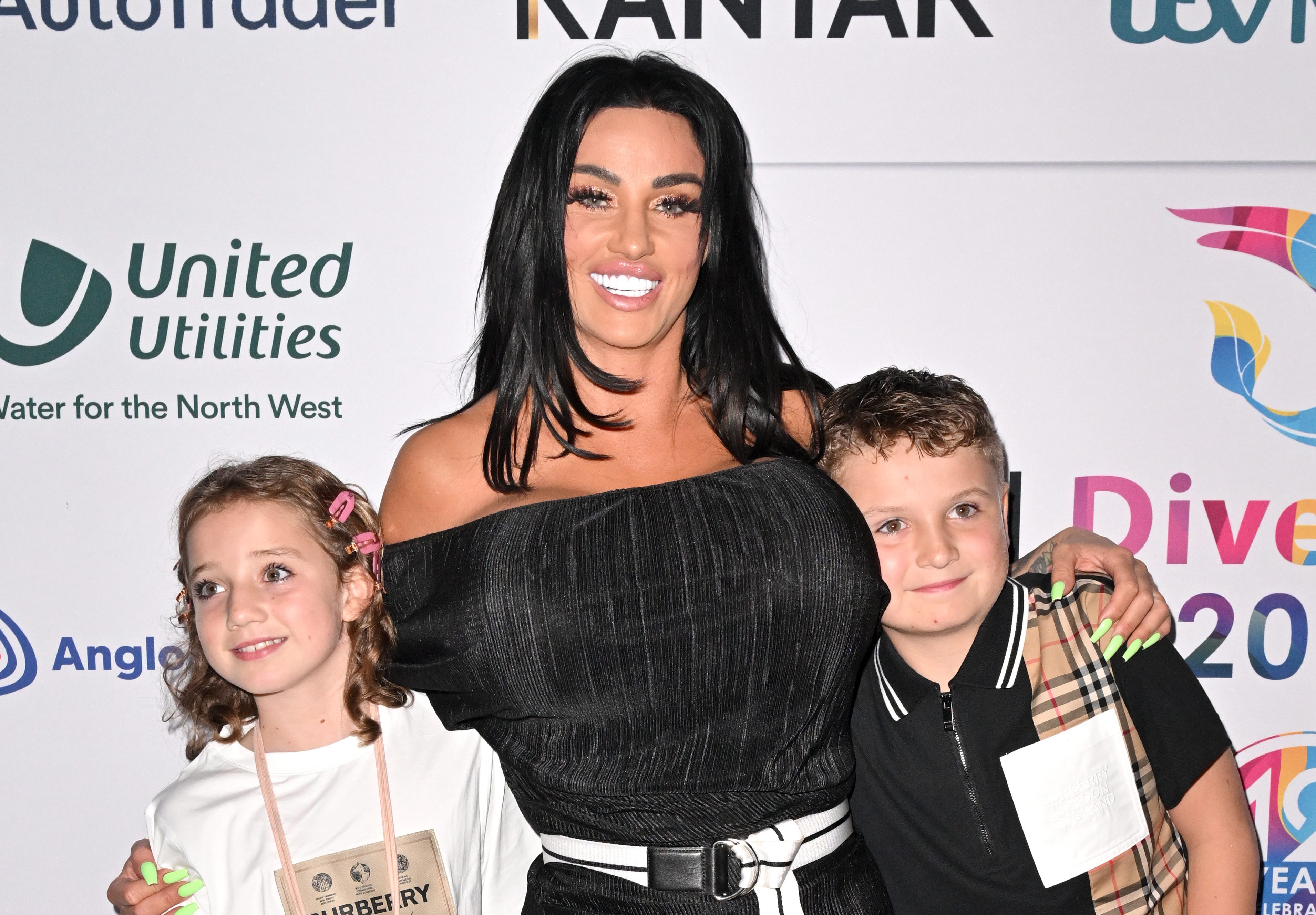 Katie Price 'thrilled to reunite with youngest kids'