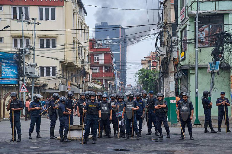 Nepal's army imposes curfew day after Gen-Z protesters set government ...