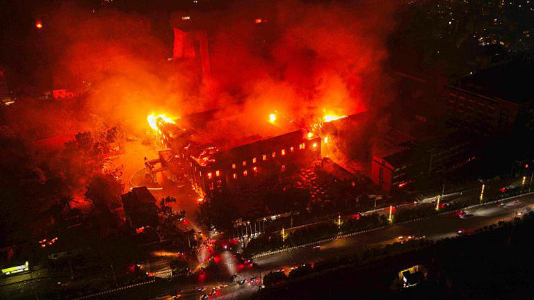 Nepal's army imposes curfew day after Gen-Z protesters set government ...