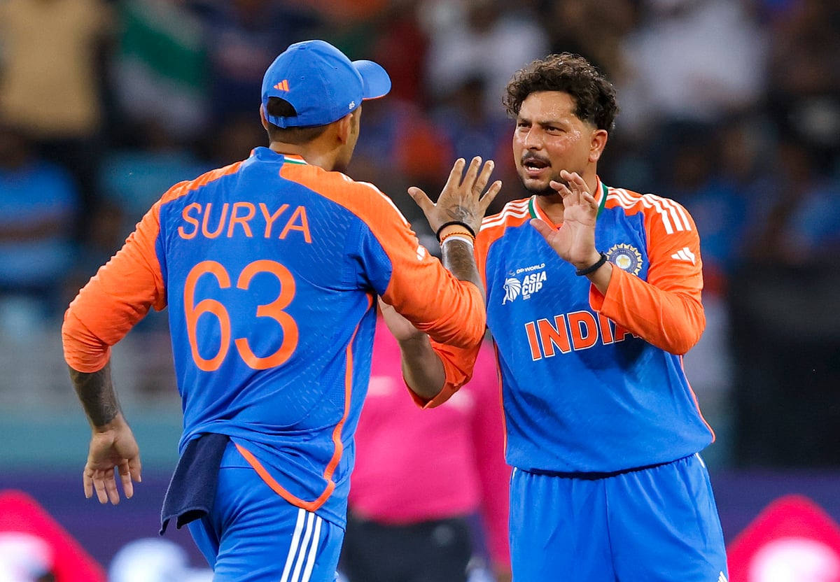 Asia Cup: Thumping nine-wicket win for India after Kuldeep, Dube ...