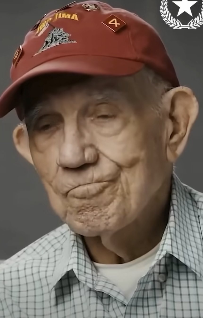Joseph Rodgers, a Marine who fought on the island of Iwo Jima in WWII ...