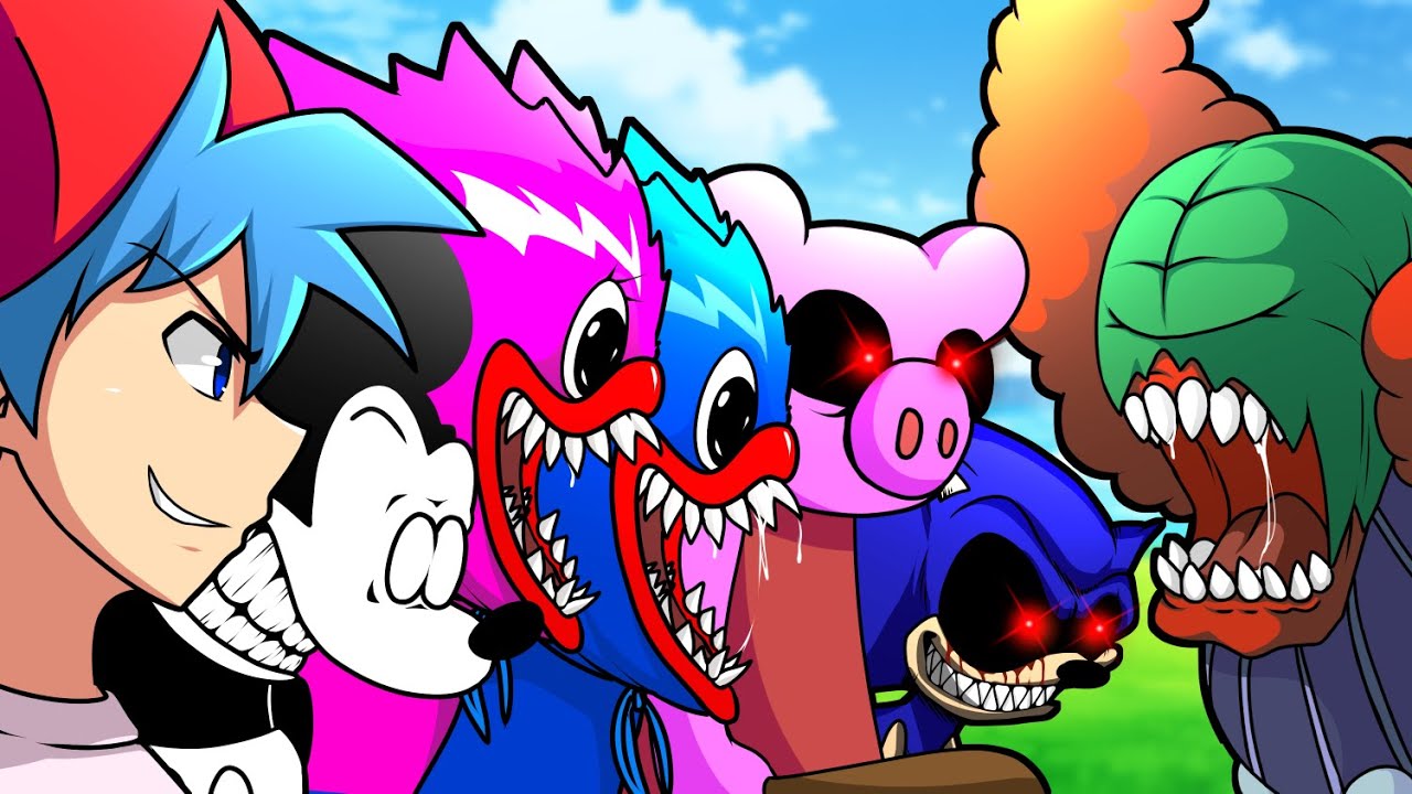 Expurgation x Playtime but Every Turn a New Character Sings It: Friday ...