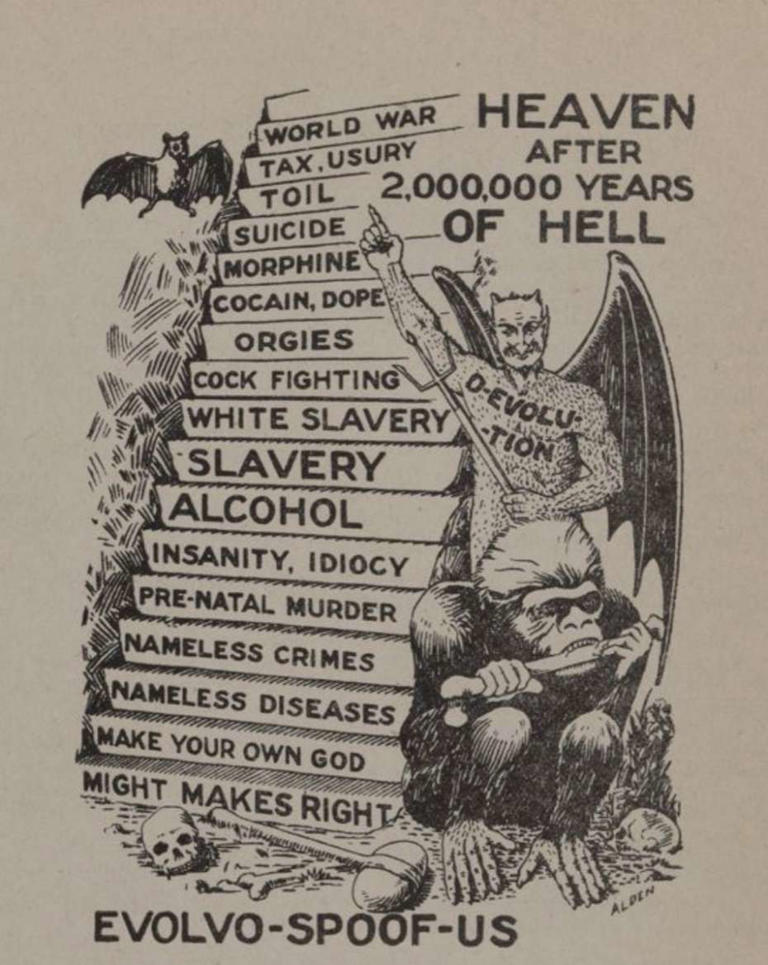 Devo's "Jocko Homo" inspired by bizarre 1924 anti-evolution pamphlet