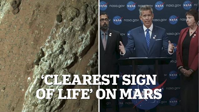 NASA reveals they found 'clearest sign of life' on Mars
