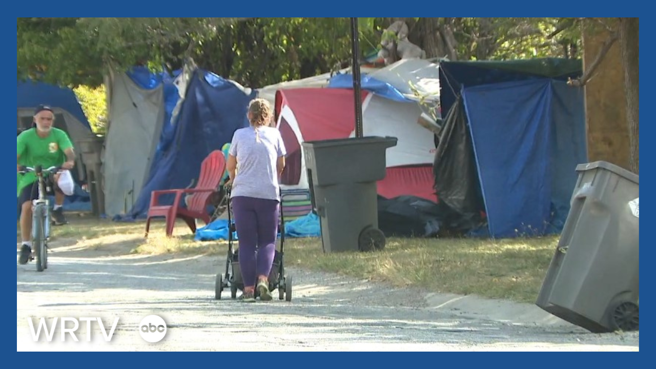 Advocates are working to house those living at a Fountain Square Encampment