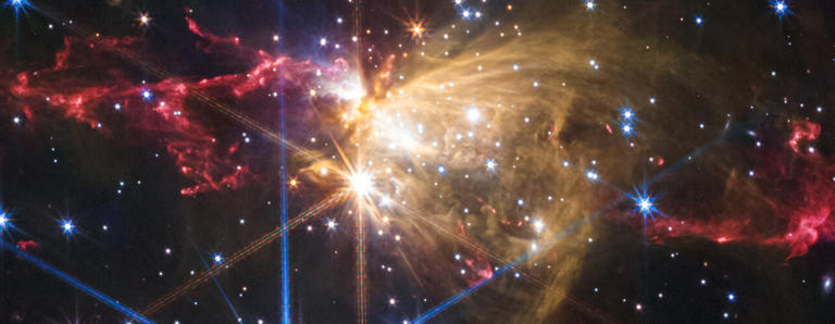 Webb observes immense stellar jet on outskirts of our Milky Way