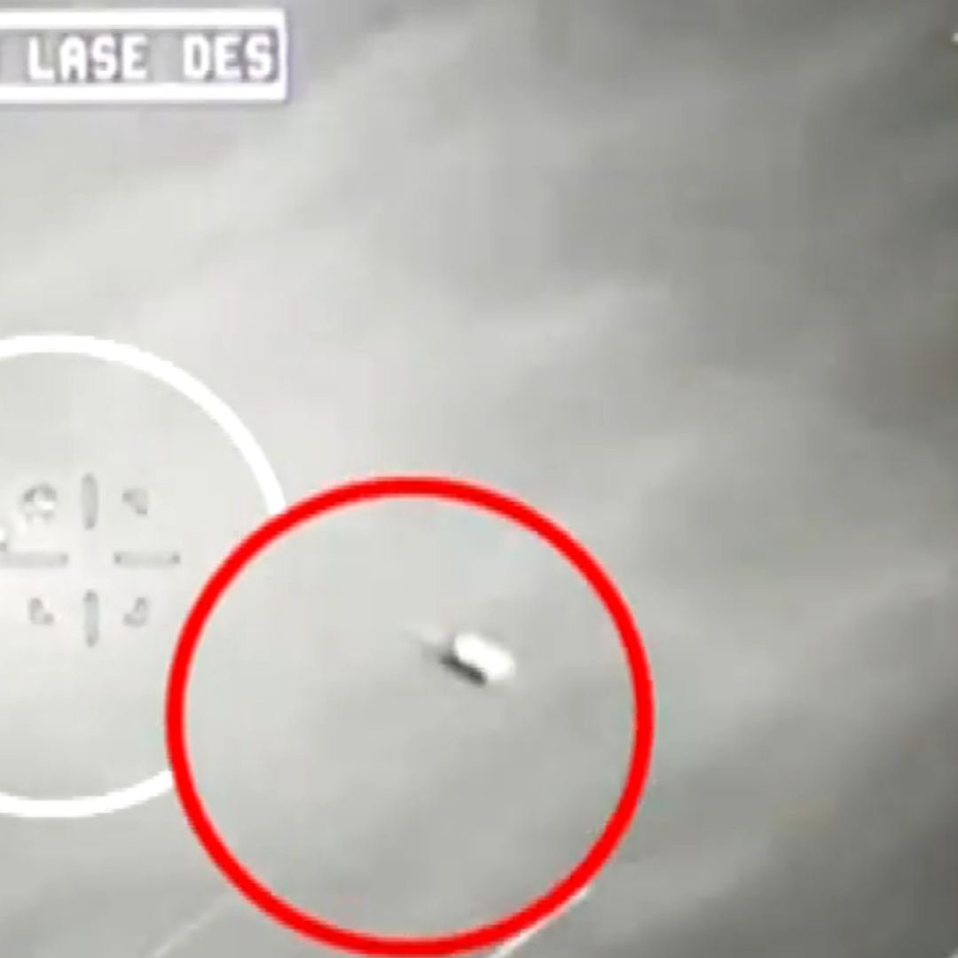 Newly released video shows U.S. missile bouncing off orb