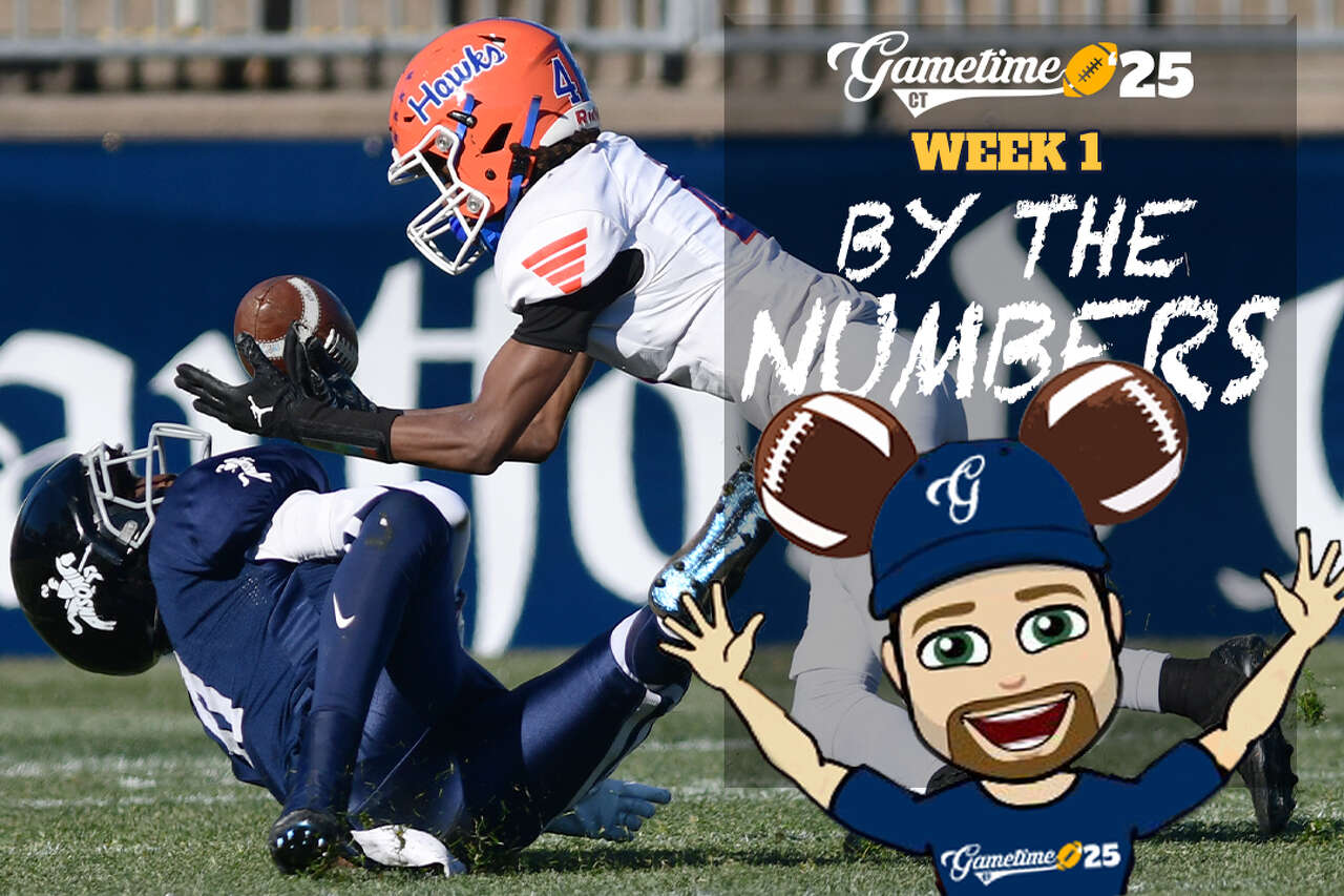 CT high school football by the numbers for Week 1 of 2025