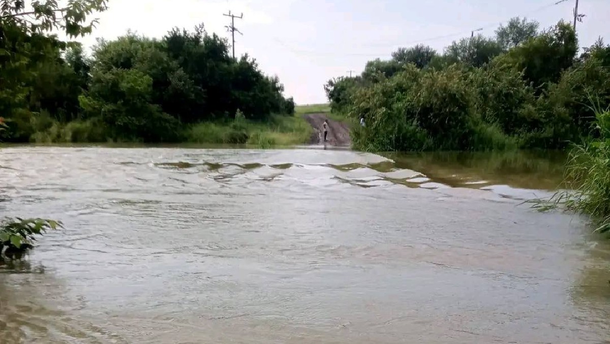 Reportan inundaciones y derrumbes en Aldama, Tamaulipas tras lluvias