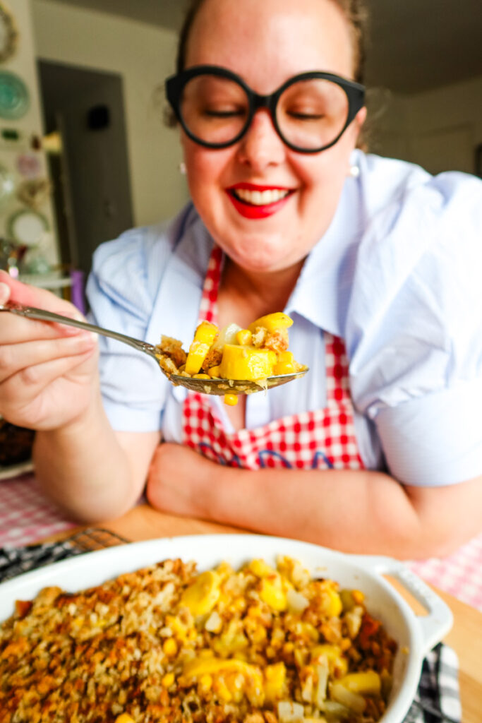 Sunshine Squash Casserole