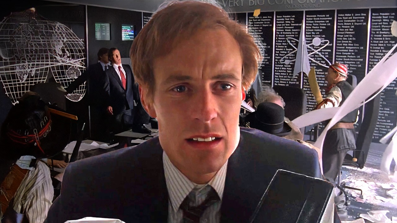 The Corporate Pirates Emerge Victorious - Monty Python's The Meaning of ...