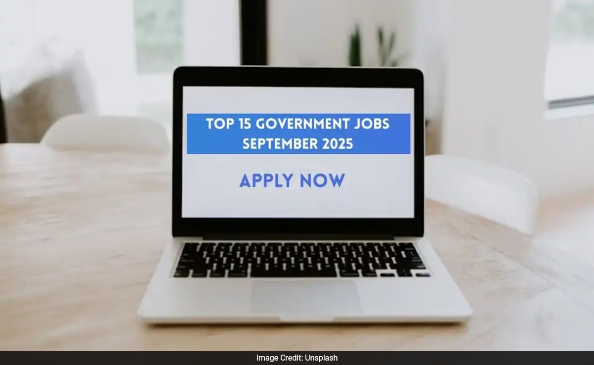 15 Best Government Job Openings In September 2025: Apply Now