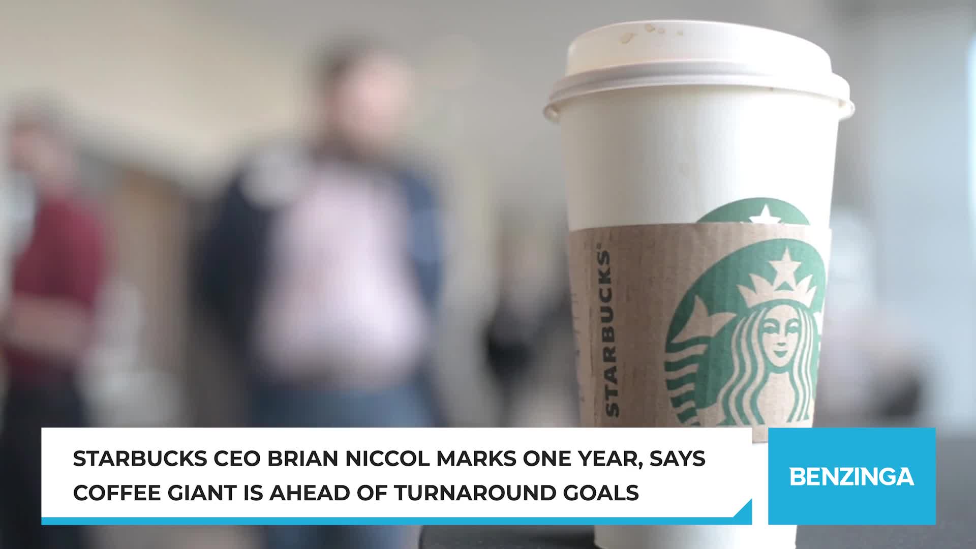 Starbucks CEO Brian Niccol Marks One Year, Says Coffee Giant Is Ahead ...