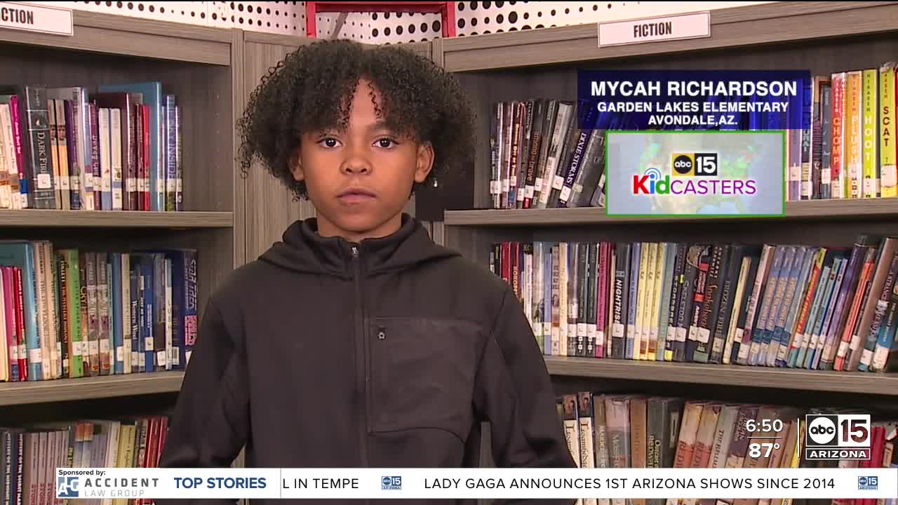 Kidcaster Mycah gives your Wednesday morning forecast from Garden Lakes ...