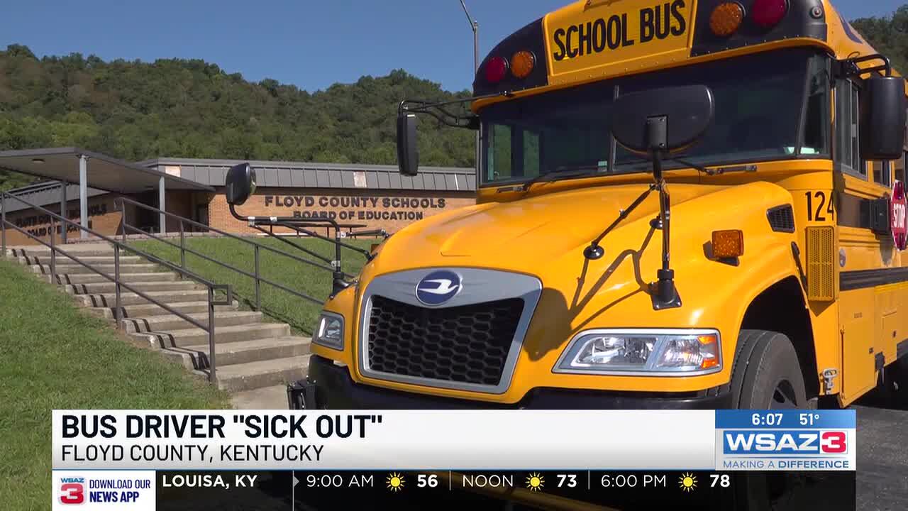 Bus driver “sick out”