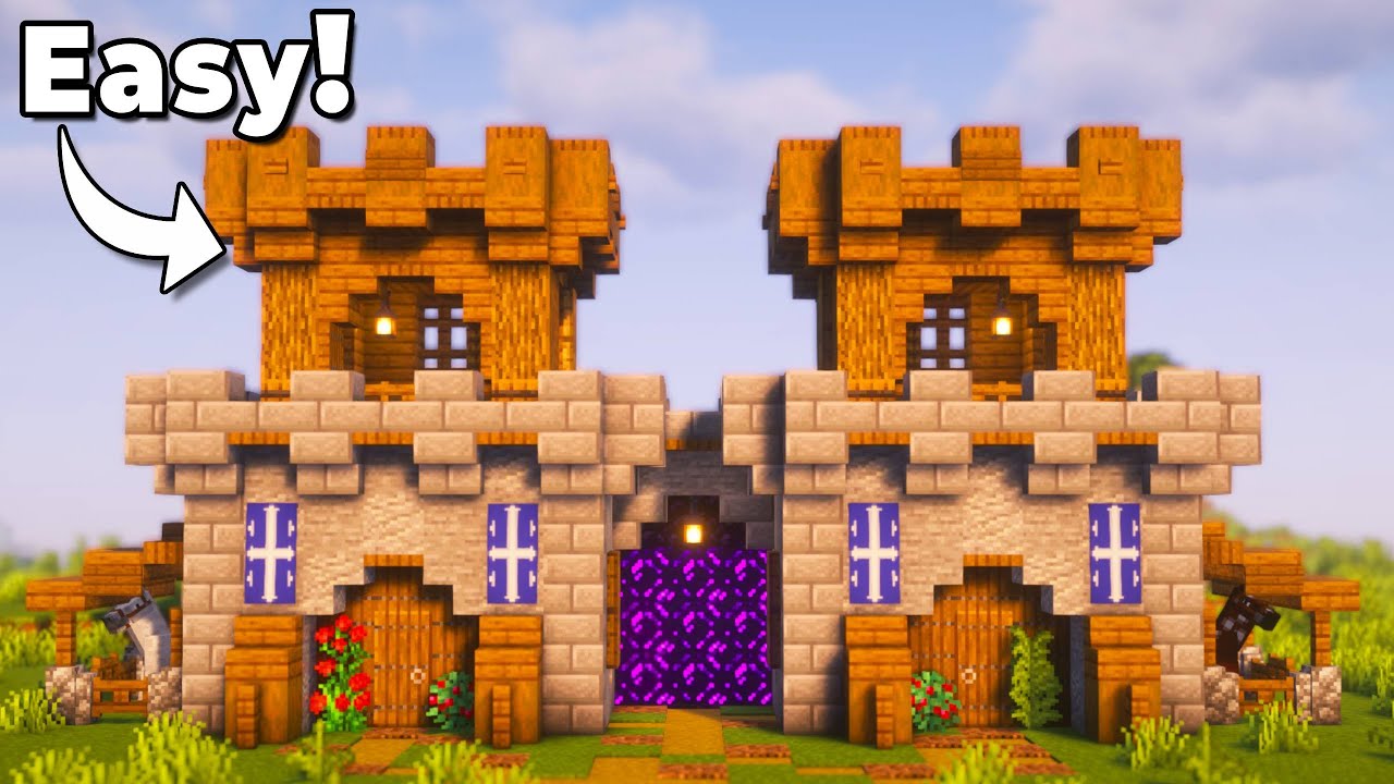 Minecraft 2-Player Survival Castle Base