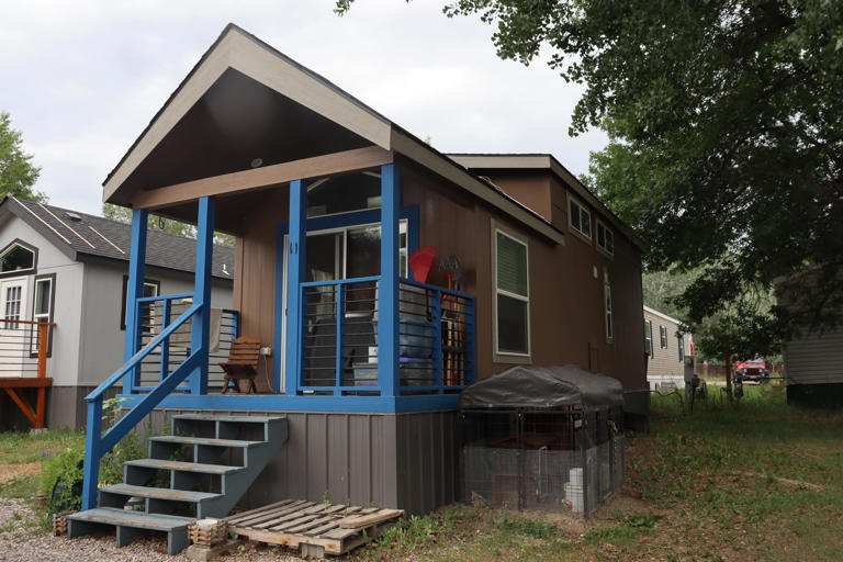 We moved into a tiny house in a small Wyoming town. It was dreamy at ...