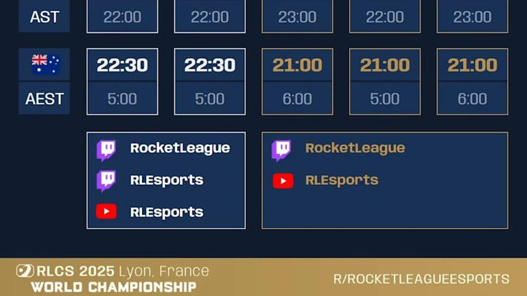 How to Watch RLCS World Championship 2025