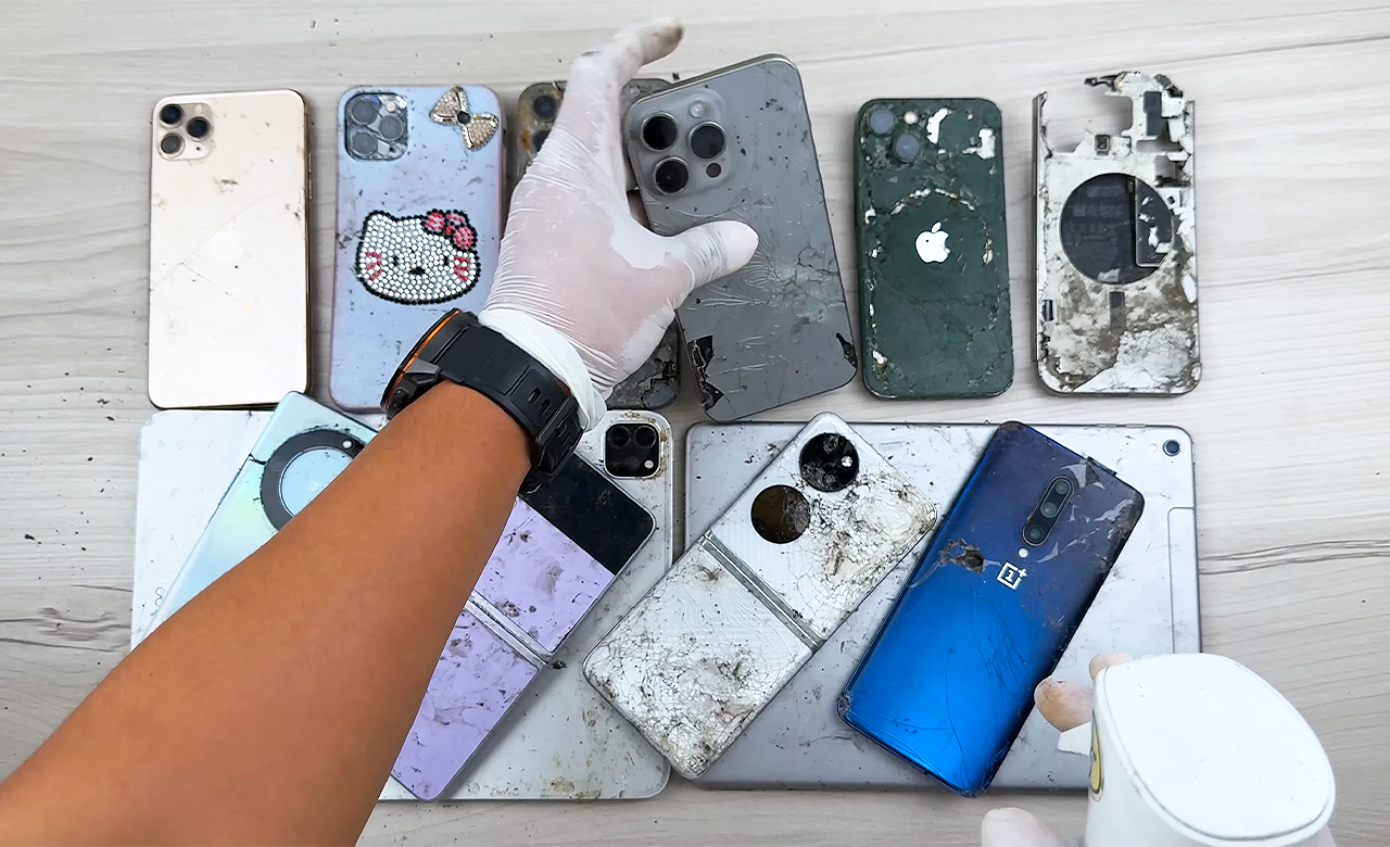 I restored a cracked iPhone 13 📱