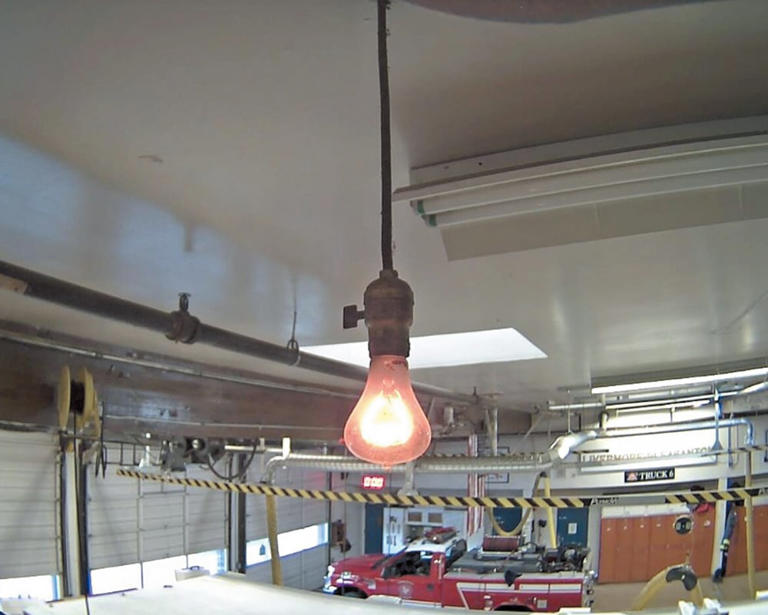 Centennial Light bulb burns continuously for 124 years