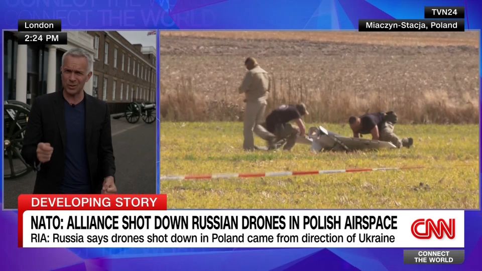 NATO jets down Russian drones over Poland