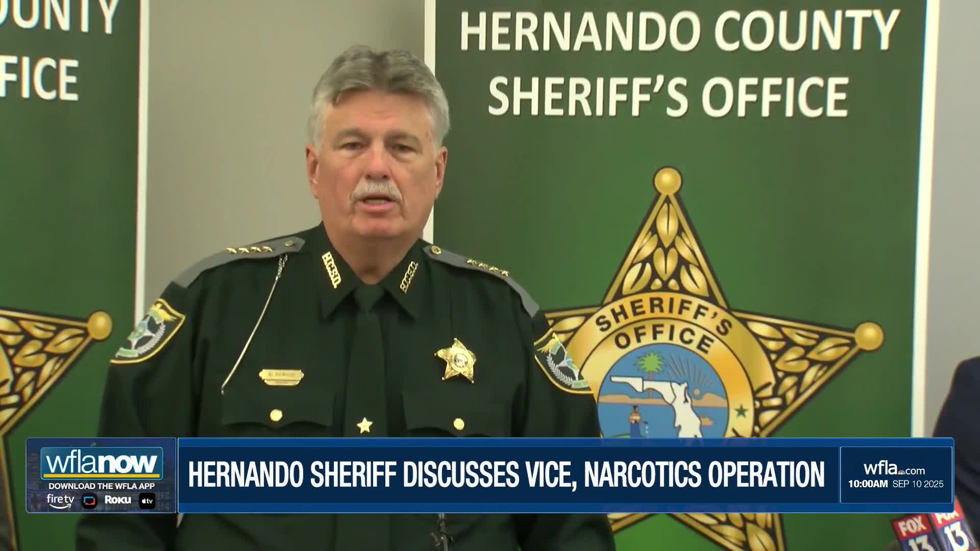 Hernando sheriff discusses 'significant' vice, narcotics operation