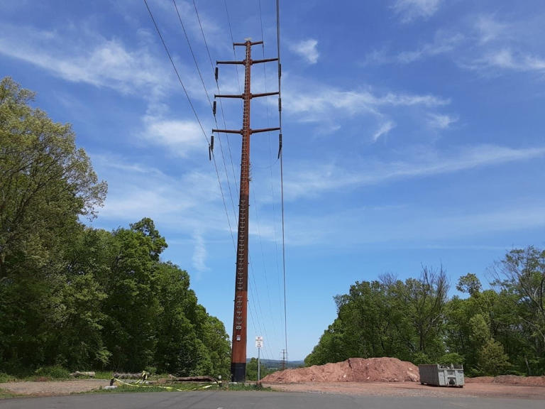 Eversource Helicopter To Patrol Transmission Rights of Way In Vernon