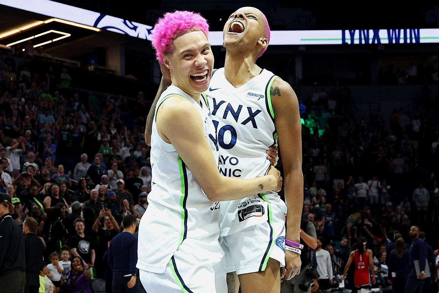 WNBA’s StudBudz Courtney Williams and Natisha Hiedeman Dye Their Hair ...