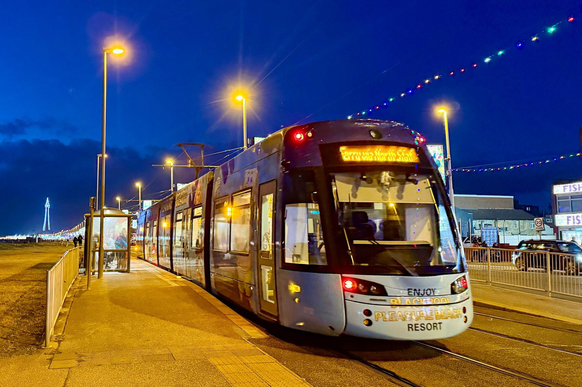 Trams and buses to keep Blackpool moving during spectacular show