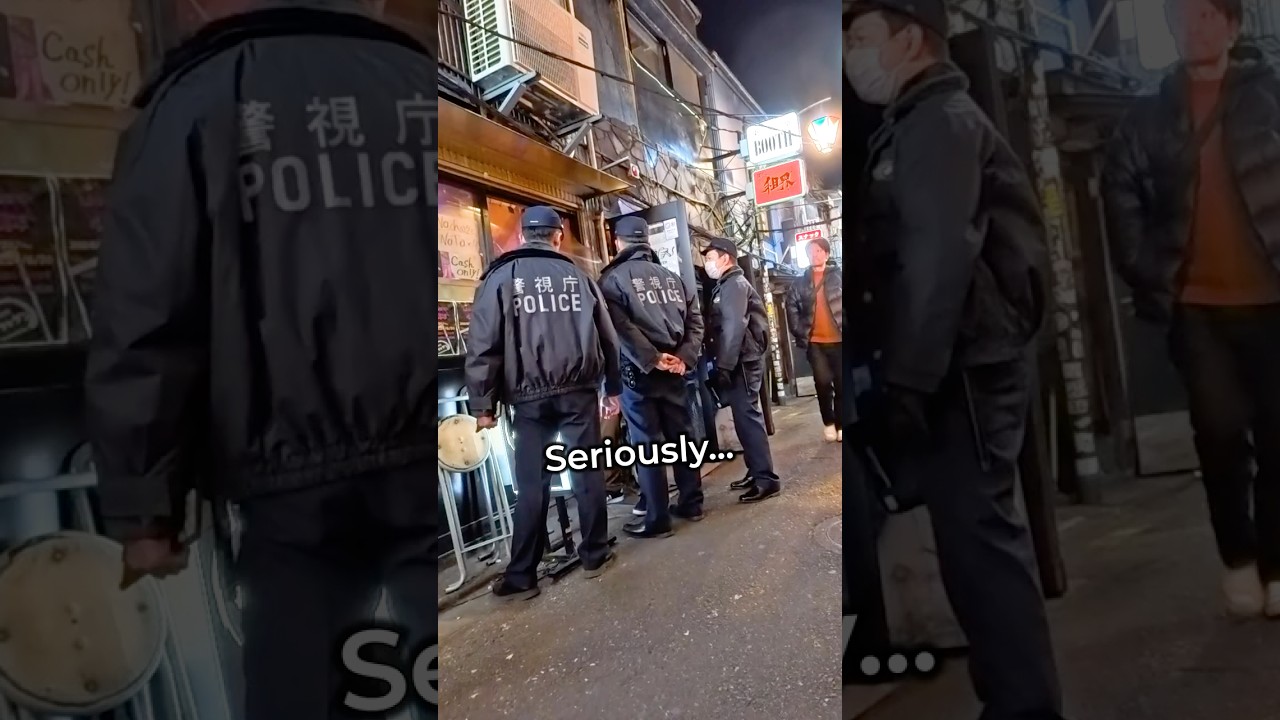 Surprising police resource allocation in Japan!