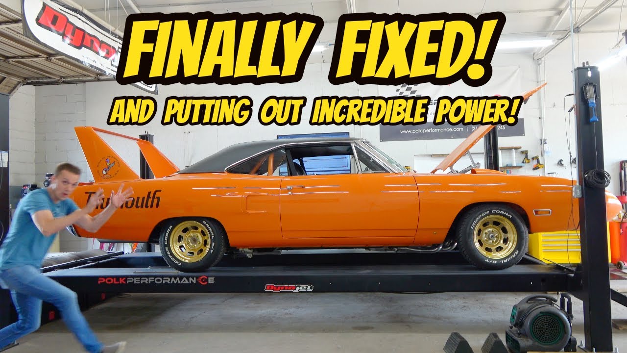My Hemi Superbird is now an absolute monster