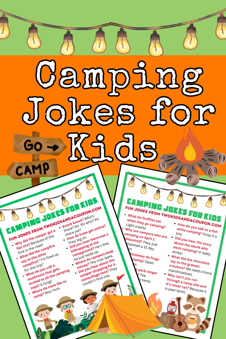 20 Cute Camping Jokes for Kids