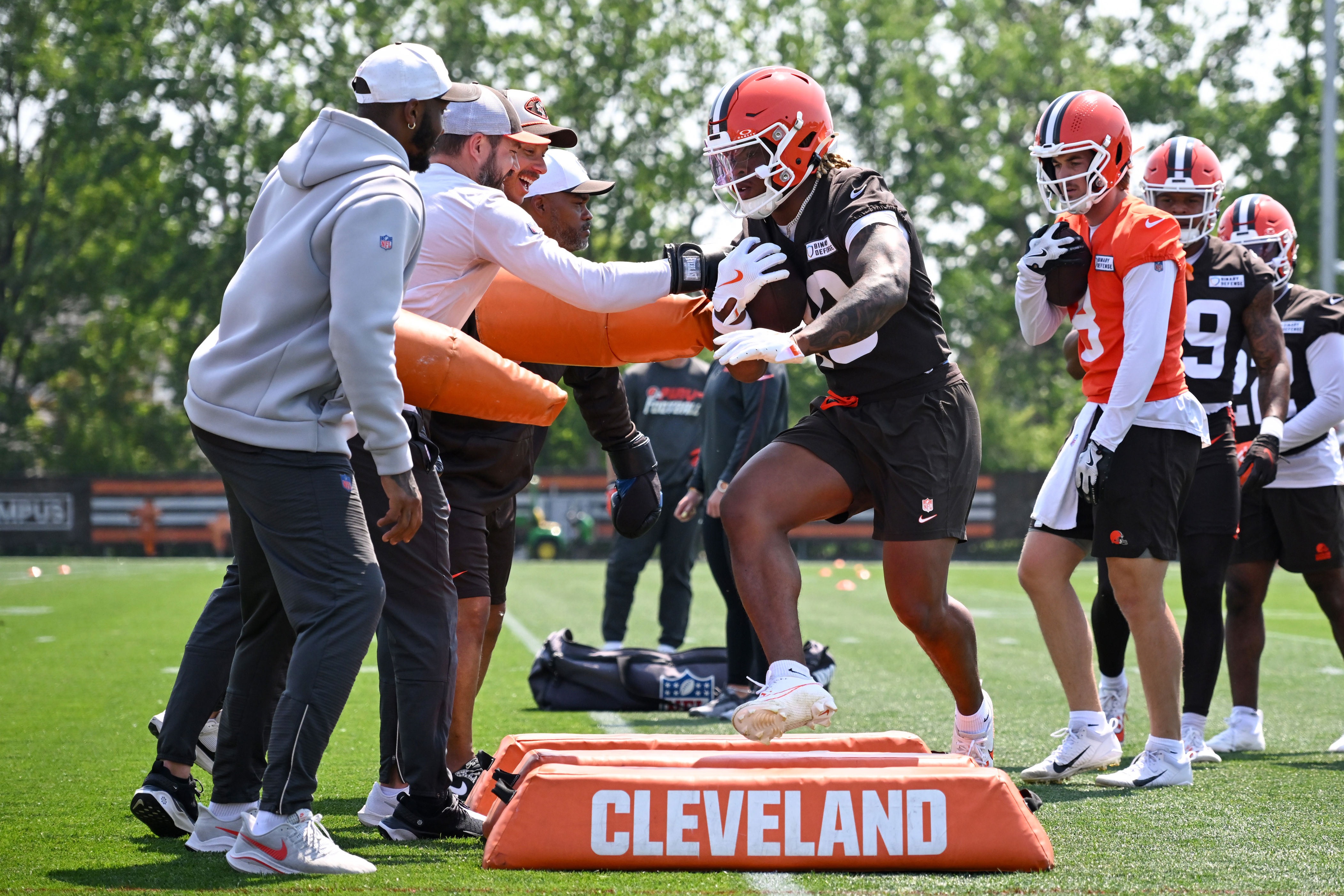 Browns Quinshon Judkins update for Week 2