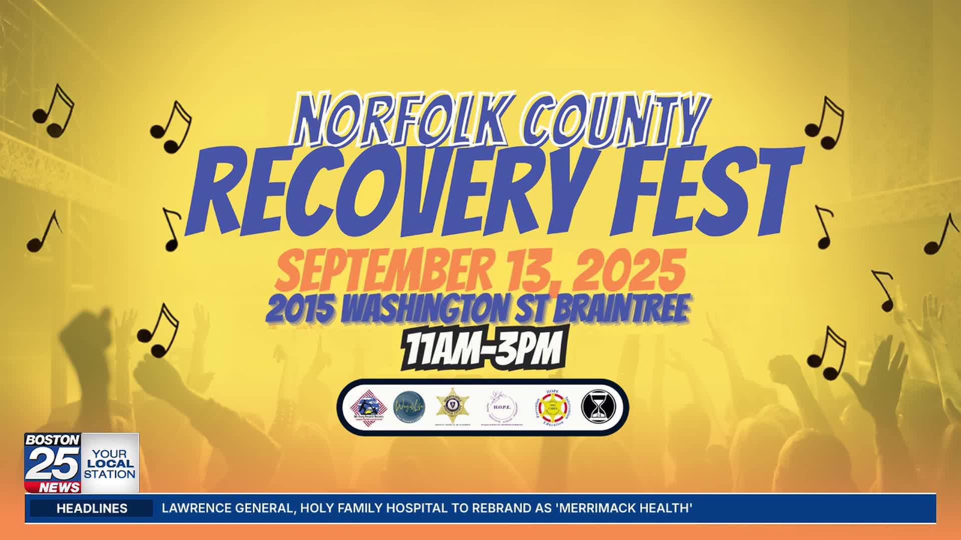 Norfolk County holding Recovery Fest this Saturday