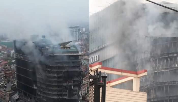 Nepal Protests 2025: Hilton Hotel Kathmandu Burnt In Gen Z Anti ...