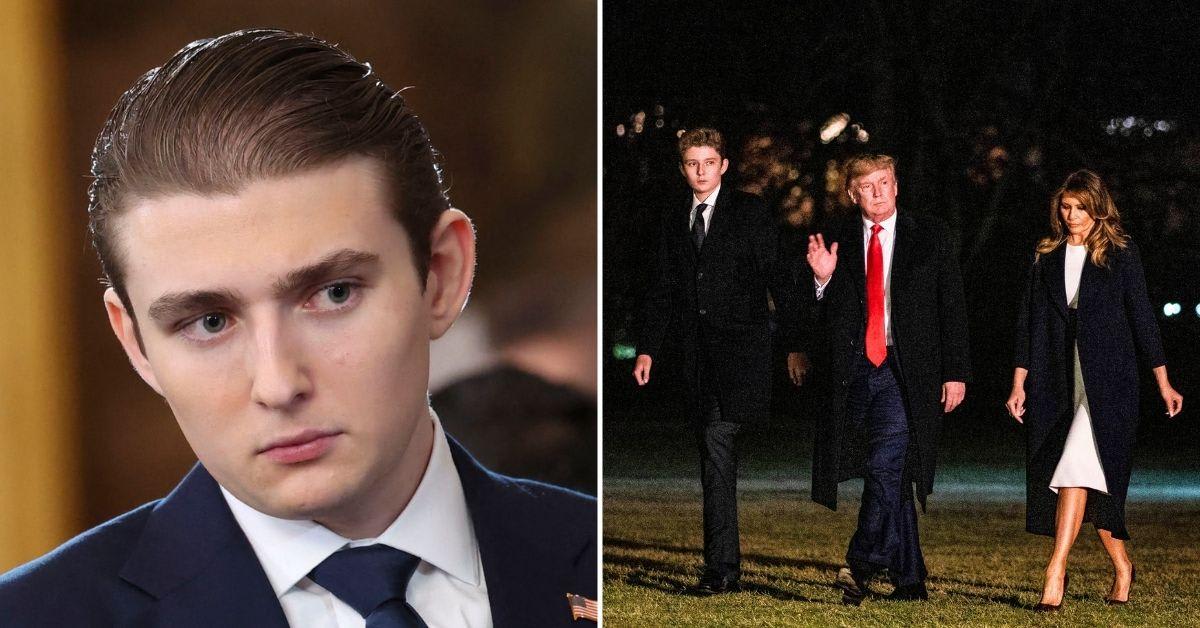 Barron Trump Ditches NYU Campus as He Resides at the White House to Be ...