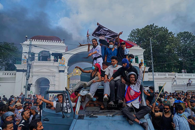 Nepal's army imposes curfew day after Gen-Z protesters set government ...