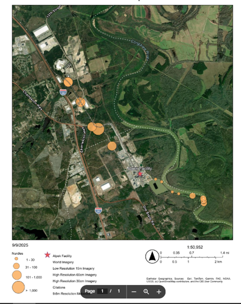 Hazardous pellets, harmful chemicals discharging to Congaree River ...