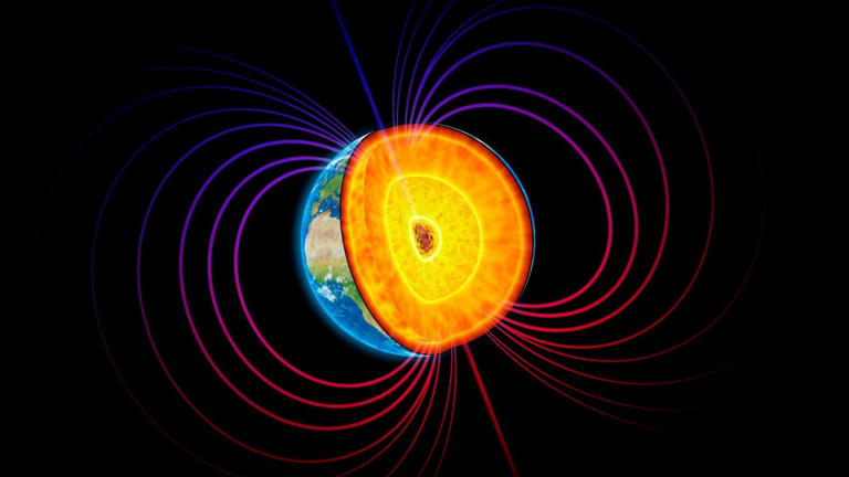 Earth’s magnetic field collapsed 41,000 years ago
