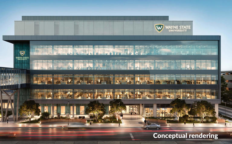 Wayne State breaks ground on new $200M health research building in Detroit