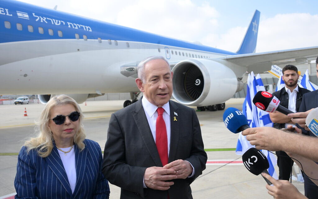 Netanyahu won’t bring journalists on his flight to US for UN General ...